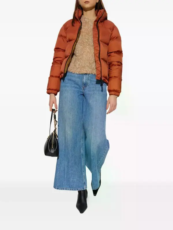 Marni Puffer Jacket With Logo Embroidery