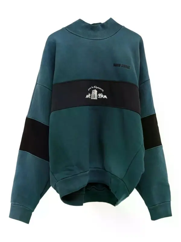 WILLY CHAVARRIA Casa De Chavarria Panelled Sweatshirt