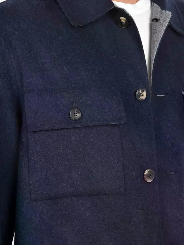 Jacob Cohen Button-fastening Pocket-chest Shirt - Blue