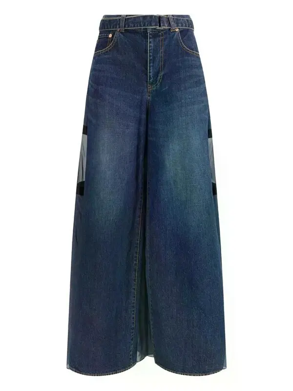 Sacai Paneled Denim