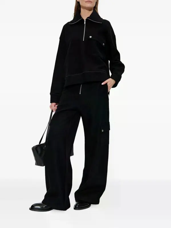 JIL SANDER Zip-fastening Wool-blend Trousers