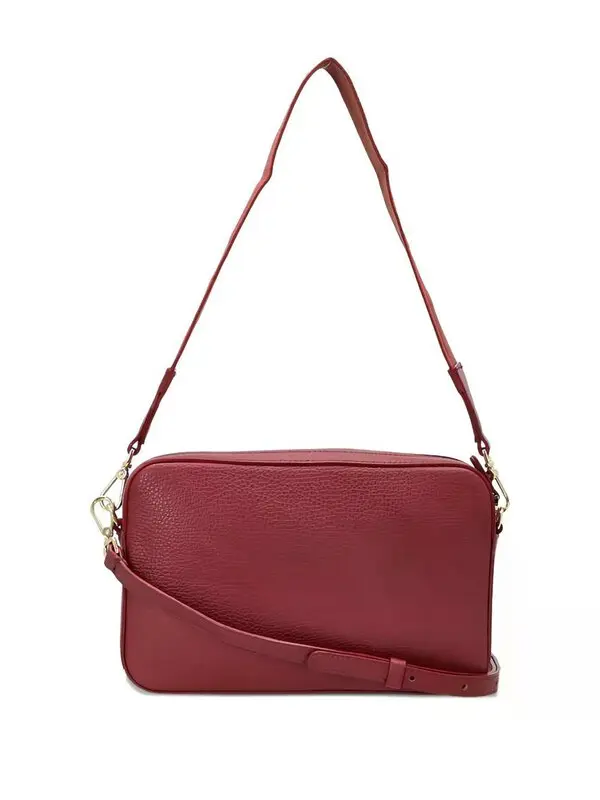 COCCINELLE Textured Strap Shoulder Bag - Red