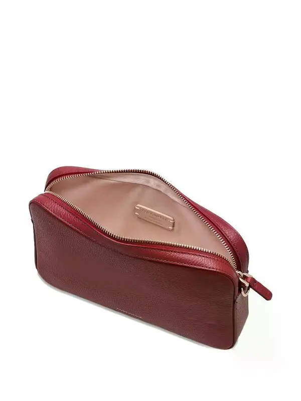 COCCINELLE Textured Strap Shoulder Bag - Red