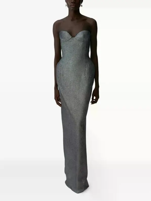 Magda Butrym Sweetheart Floor-length Dress