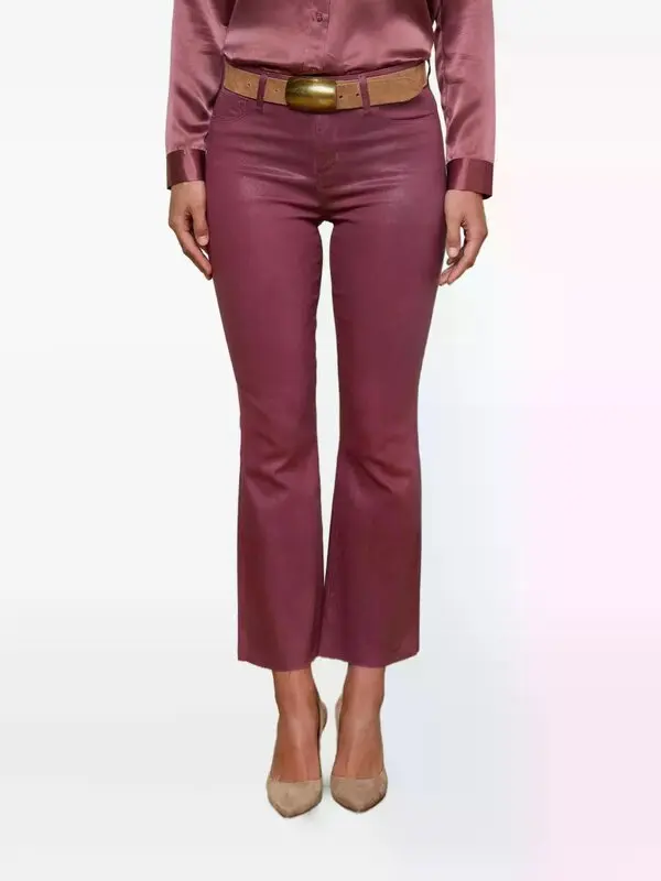 L'Agence Kendar Flared Jeans - Pink