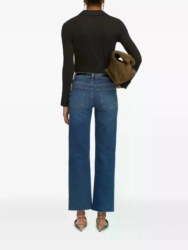 FRAME The Mellow Frayed Jeans