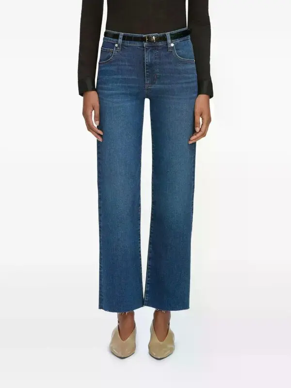 FRAME The Mellow Frayed Jeans