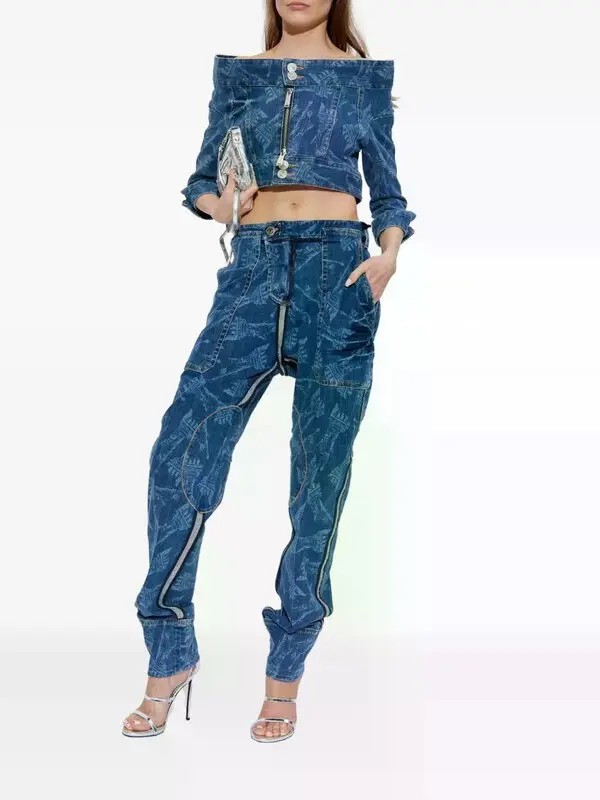 Dsquared2 X Vaquera Off-shoulder Jacket