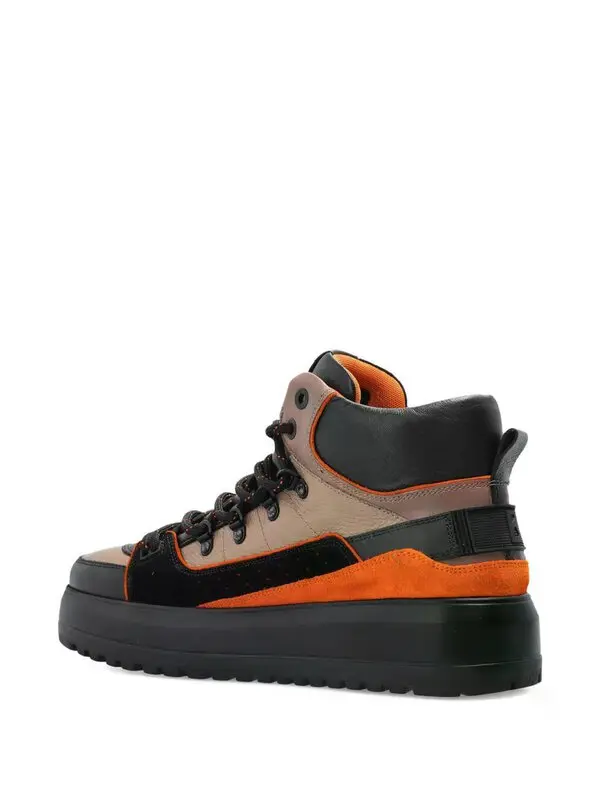 Bogner High-top Platform Lace-up Sneakers
