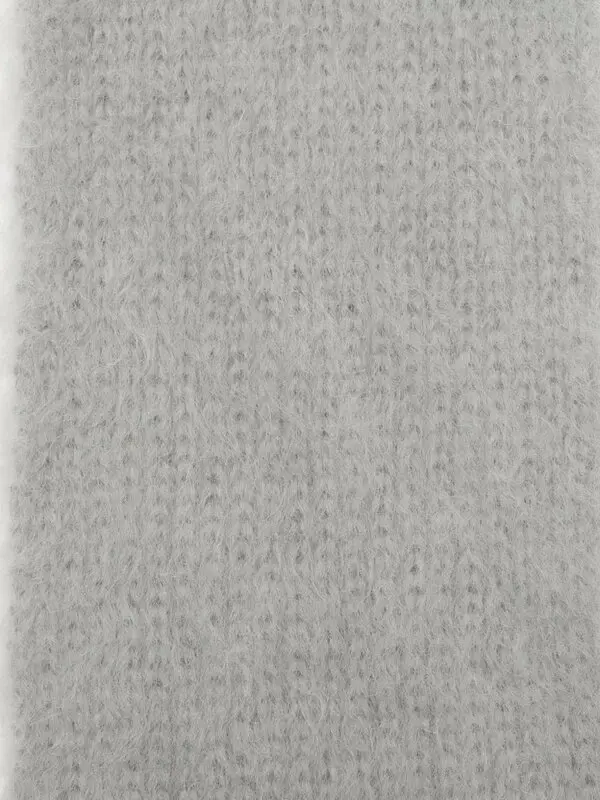 Acne Studios Fringed Scarf - Grey