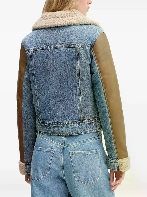 Desigual Faux-shearling Trimmed Jacket