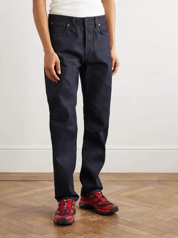 Stone Island Straight-leg Raw Selvedge Jeans