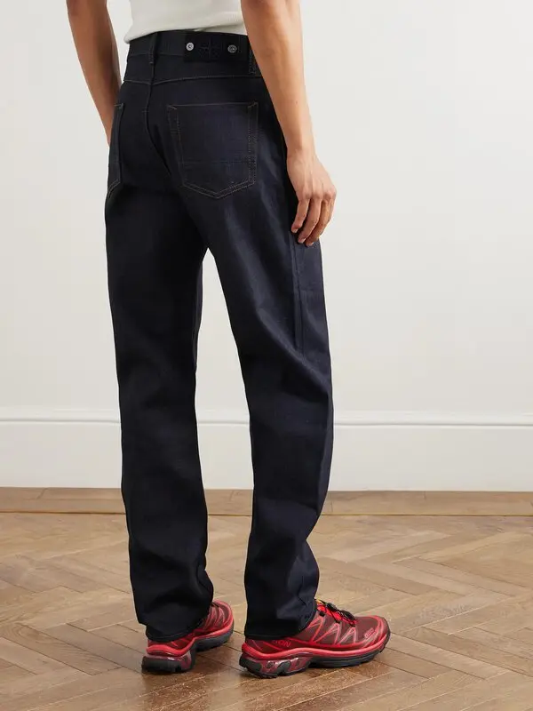 Stone Island Straight-leg Raw Selvedge Jeans