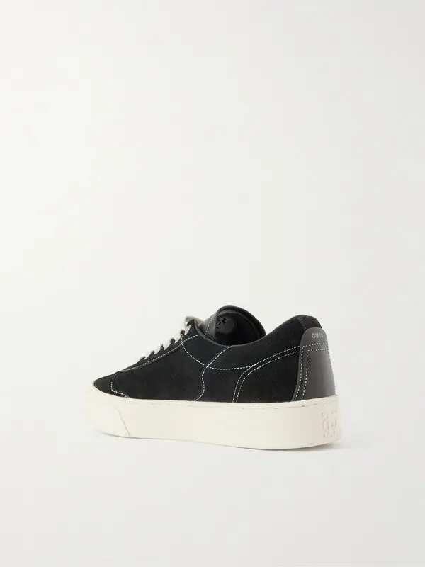 OMNI Dellow Leather-trimmed Sneakers