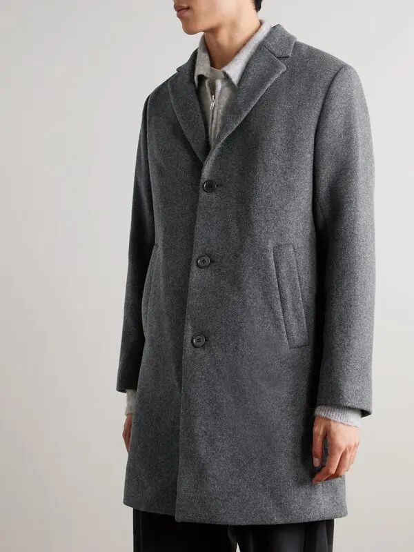 Nn07 Austin 8225 Wool-blend Coat - Gray