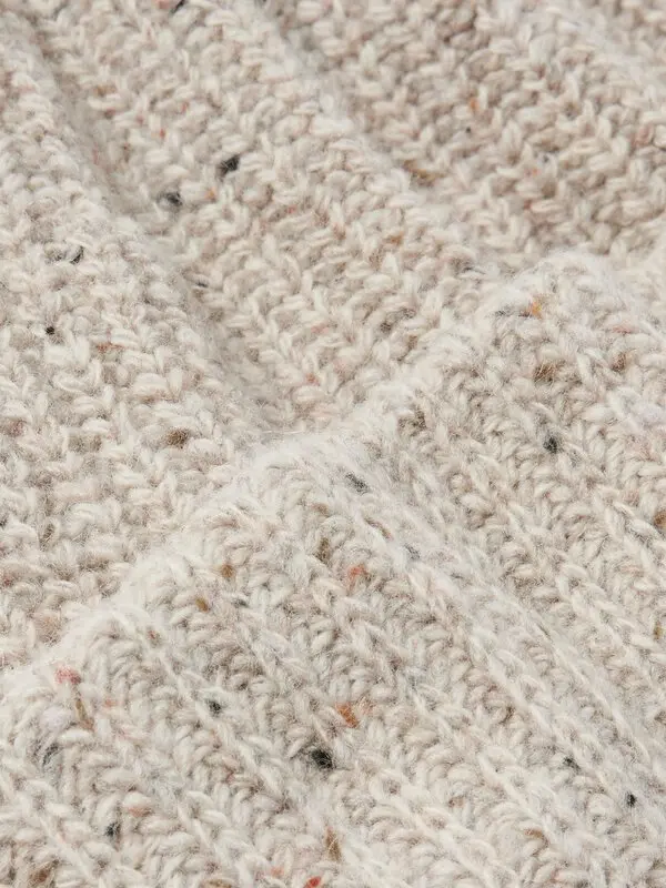 Nn07 Sailor 6697 Ribbed Wool-blend Beanie - Neutrals