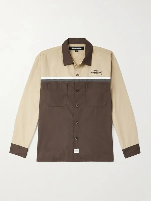 NEIGHBORHOOD Two-tone Poplin Jacket