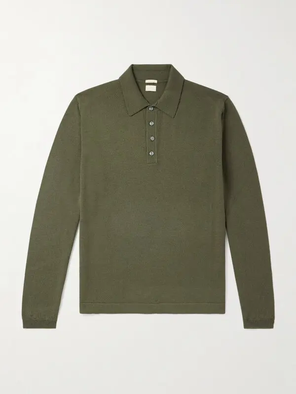 Massimo Alba Wool Polo Shirt
