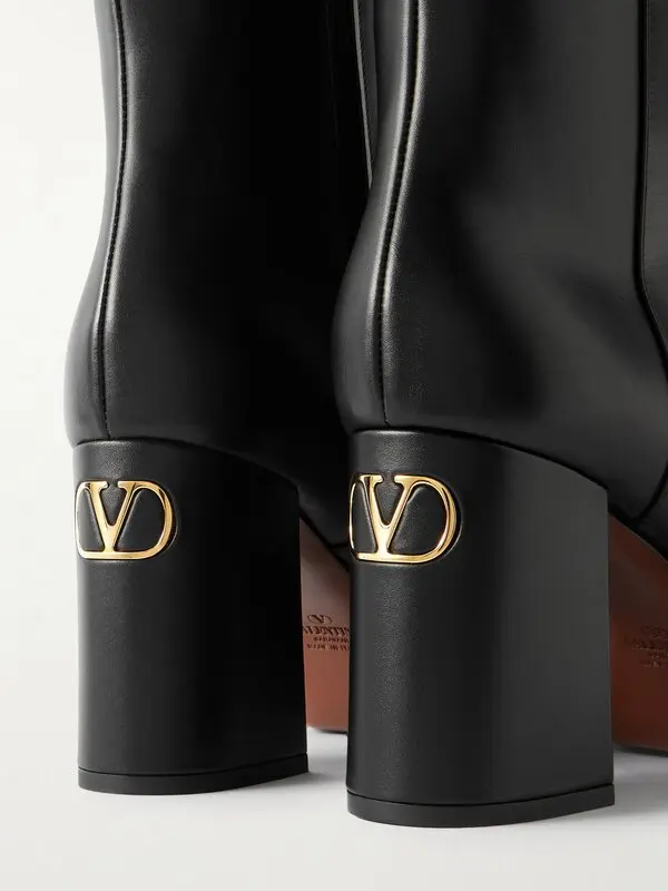 Valentino Garavani Leather Knee Boots