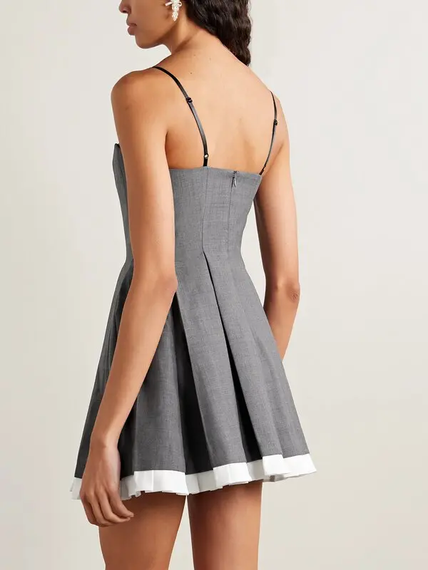 shushu tong grey dress Shushu/Tong Grey SSENSE Exclusive Black Qipao Mini Dress Size 6 – Mine &  Yours main image 1