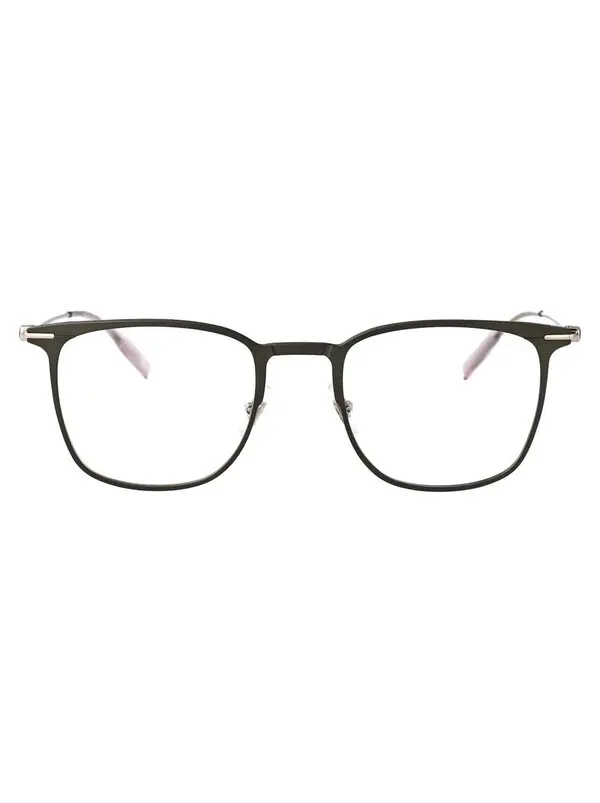 Montblanc Full Rim Optical - Grey-silver-transparent