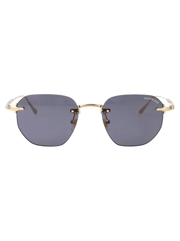 Montblanc Sunglasses - Gold-gold-grey