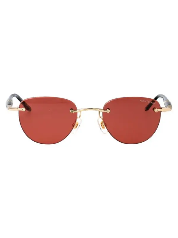 Montblanc Sunglasses - Gold-black-orange