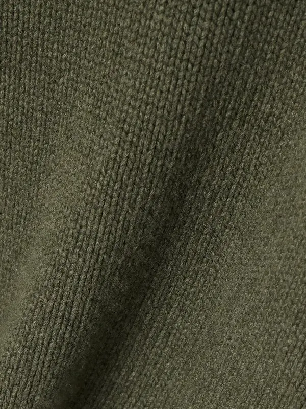 Khaite Juniper Cashmere Turtleneck Sweater - Green
