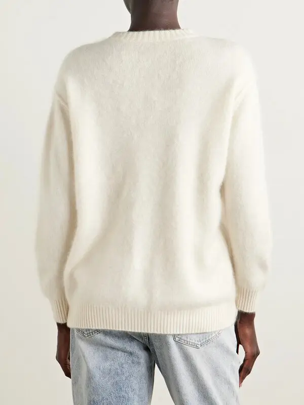 KALLMEYER Lena Brushed Cashmere Sweater