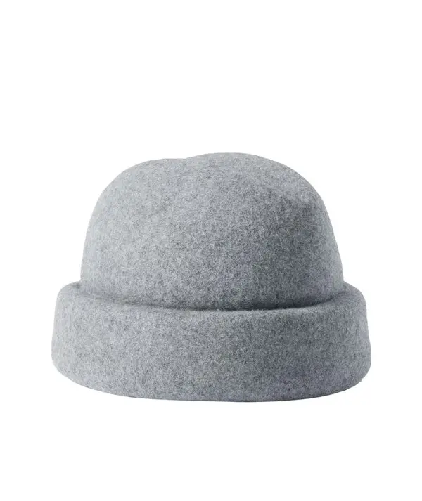GIGI BURRIS MILLINERY Sharina Wool-felt Beret - Gray