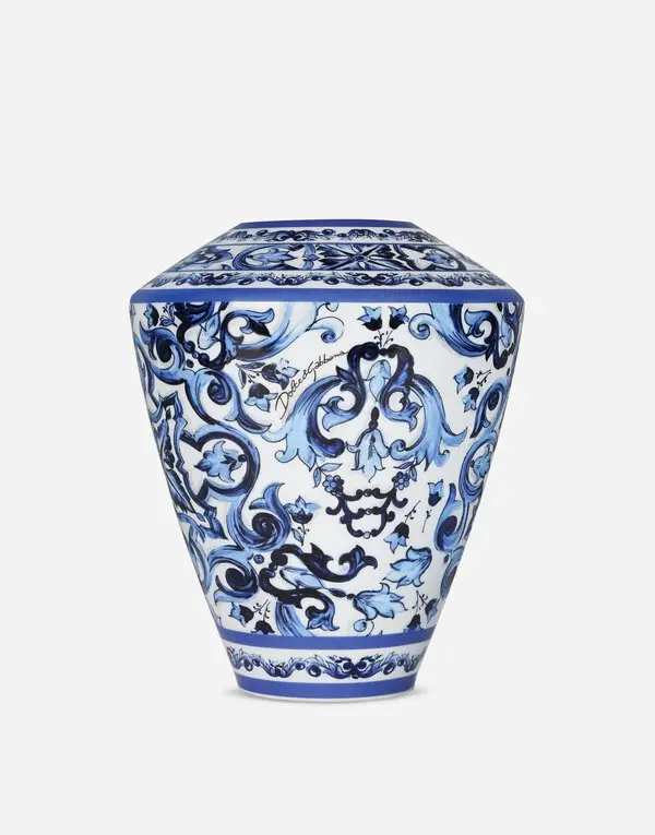 Dolce & Gabbana Large Amphora Porcelain Vase - Multicolor