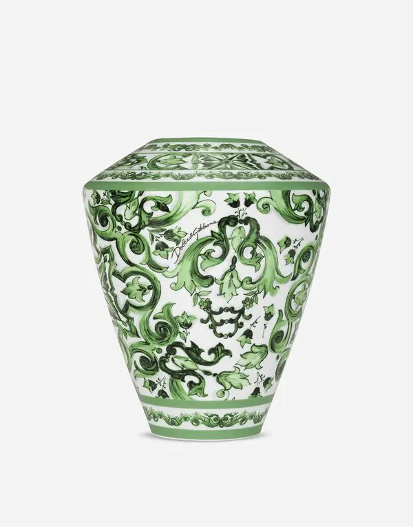 Dolce & Gabbana Large Amphora Porcelain Vase - Multicolor
