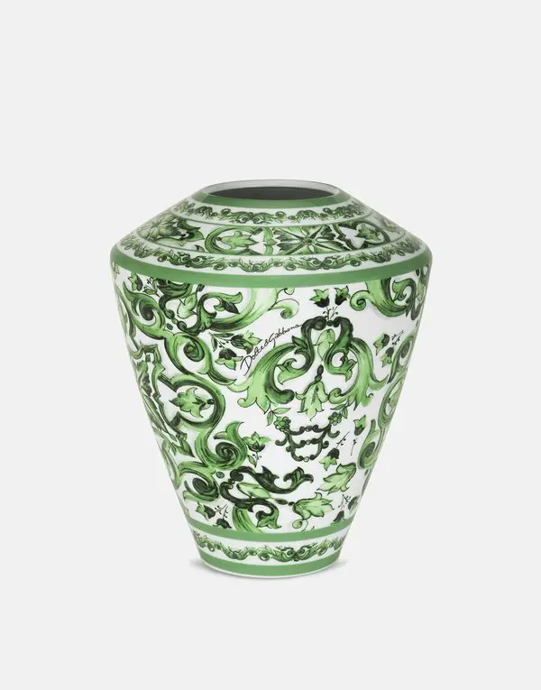 Dolce & Gabbana Large Amphora Porcelain Vase - Multicolor
