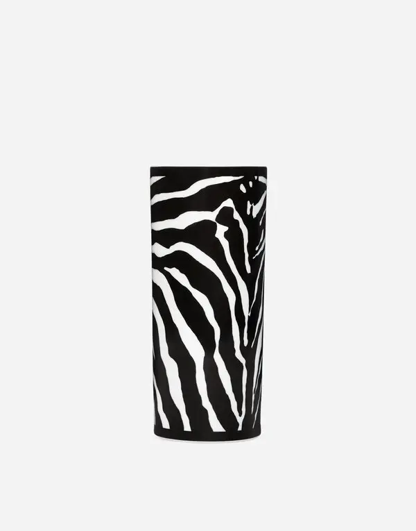 Dolce & Gabbana Cylindrical Porcelain Vase