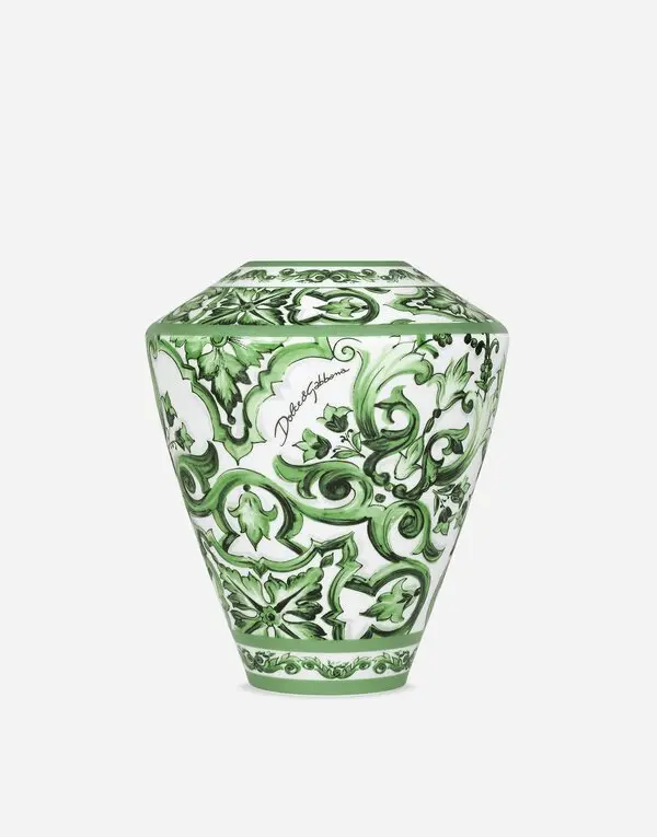 Dolce & Gabbana Small Amphora Porcelain Vase - Multicolor