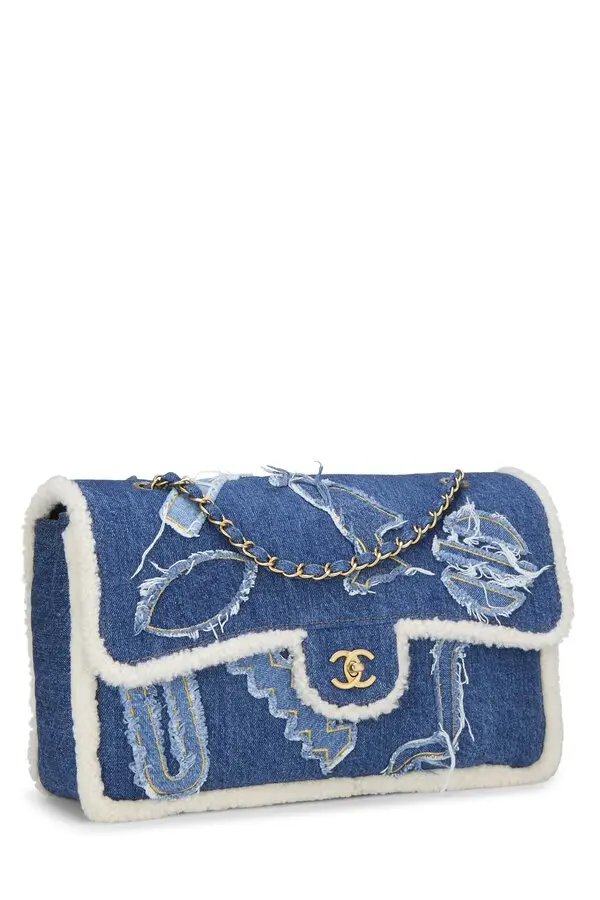 Chanel Paris-egypt Shearling Hieroglyph Flap