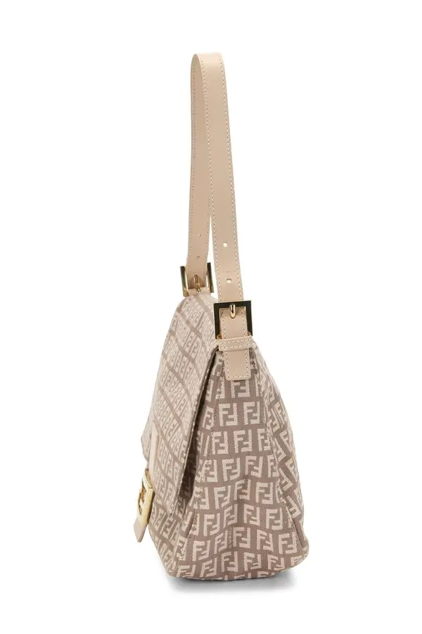 Fendi Zucchino Mama Shoulder Bag - Pink