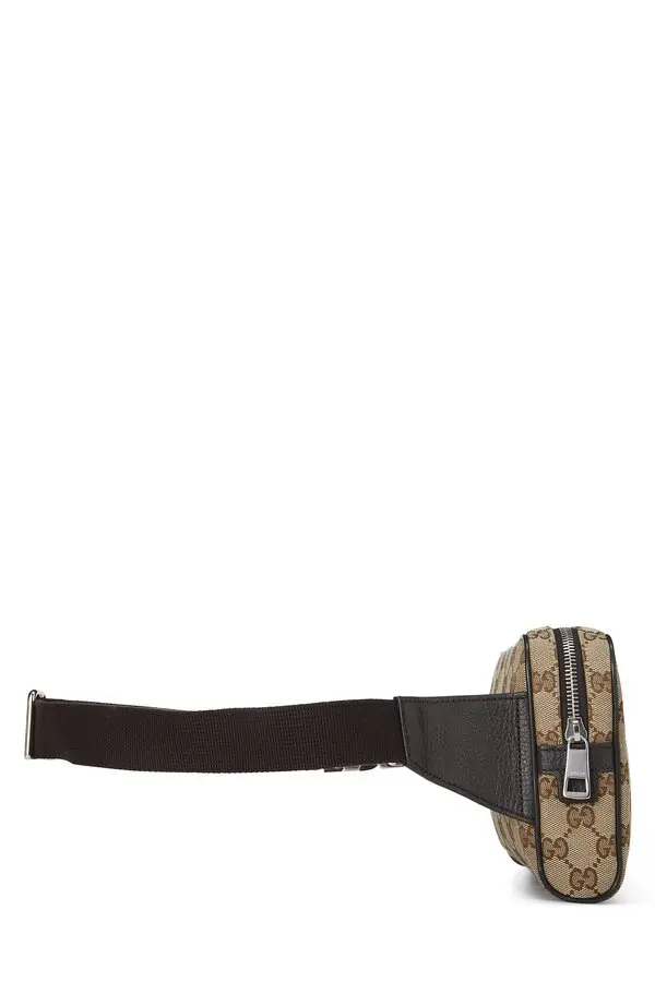 Gucci Original Gg Canvas Waist Pouch - Brown
