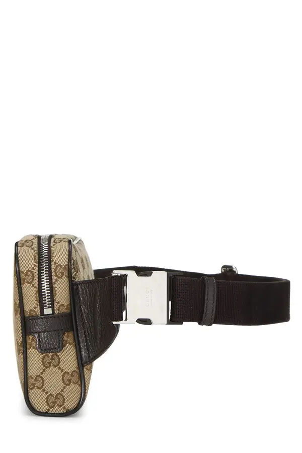 Gucci Original Gg Canvas Waist Pouch - Brown
