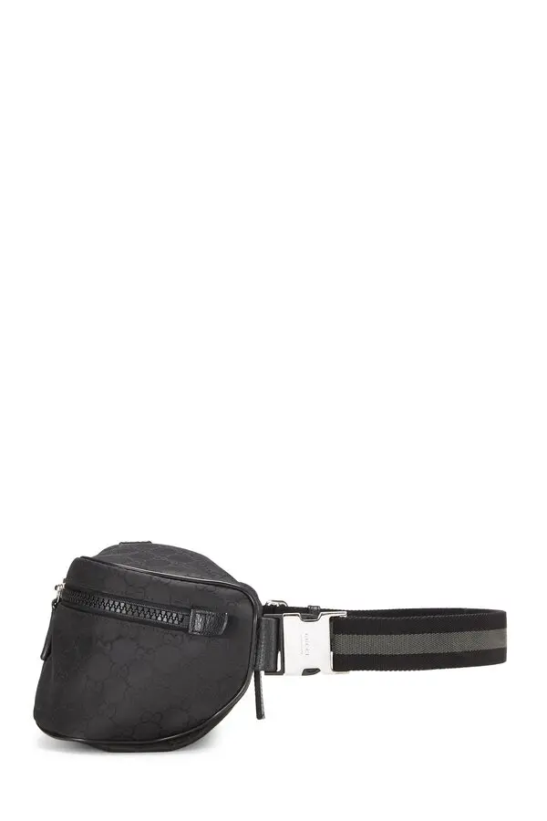 Gucci Gg Waist Pouch - Black
