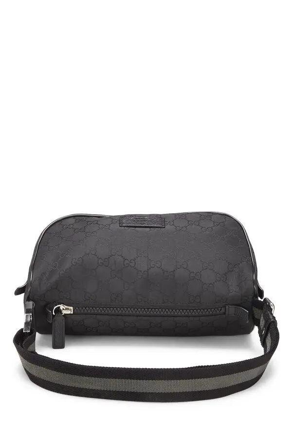 Gucci Gg Waist Pouch - Black
