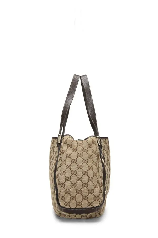 Gucci Original Gg Abbey Tote - Beige