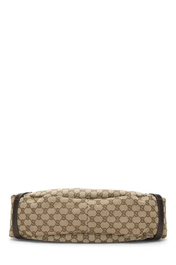 Gucci Original Gg Abbey Tote - Beige