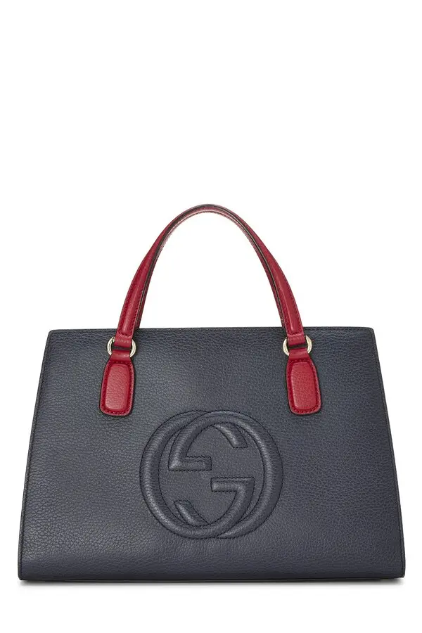Gucci Grained Leather Soho Handbag