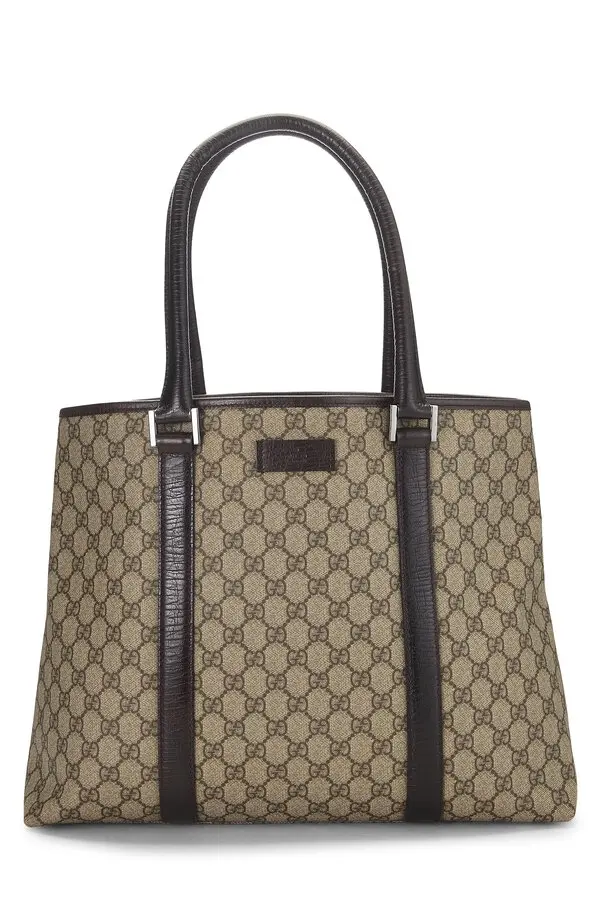 Gucci Gg Canvas Joy Tote - Brown