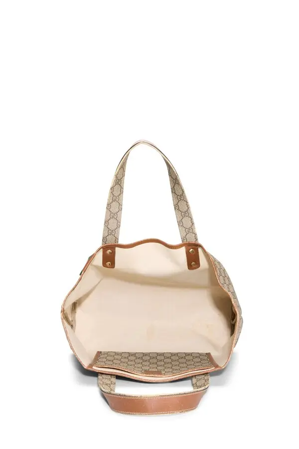 Gucci Gg Supreme Web Loop Tote