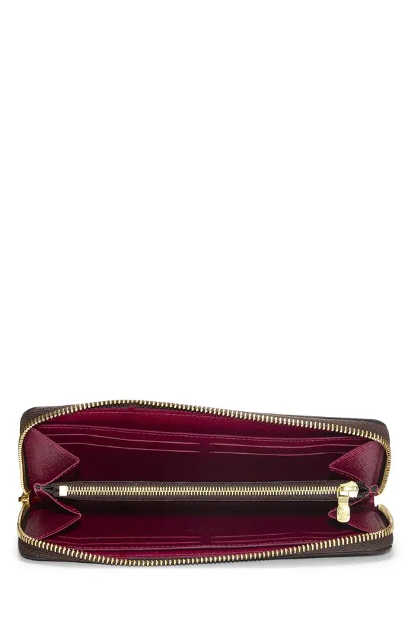 LOUIS VUITTON Monogram Canvas Clemence Wallet - Pink