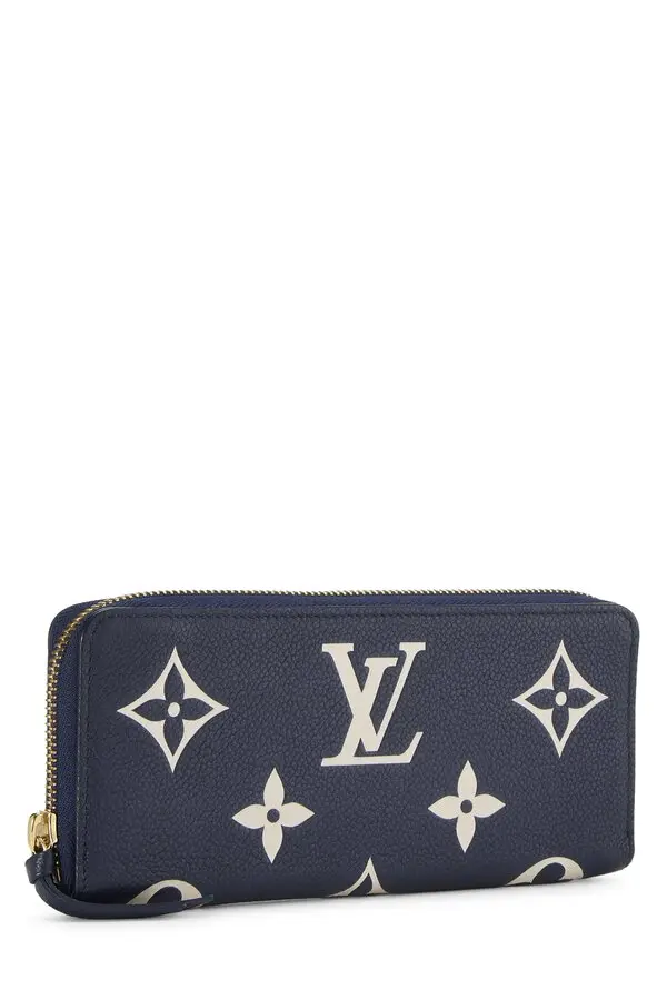 LOUIS VUITTON Monogram Empreinte Giant Clemence Wallet