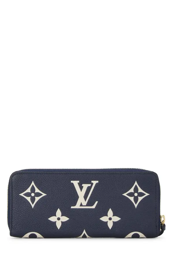 LOUIS VUITTON Monogram Empreinte Giant Clemence Wallet