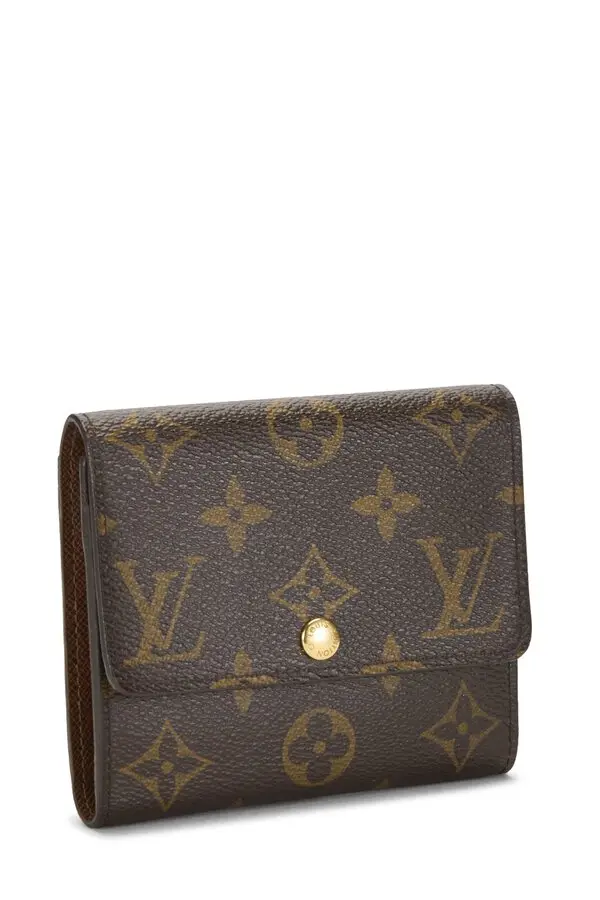 LOUIS VUITTON Monogram Canvas Anais Wallet